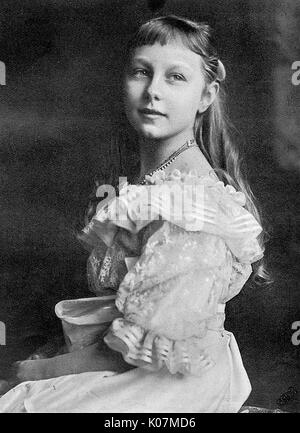 Princess Victoria Louise of Prussia (in the uniform of the 2. Leib ...