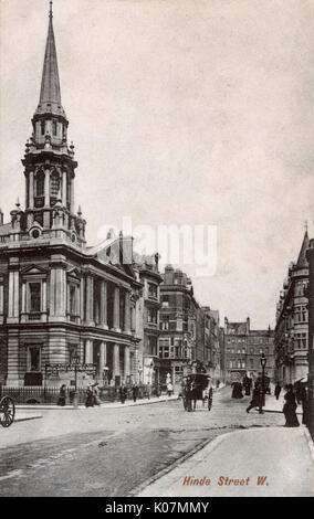 Hinde Street Methodist Church, Marylebone, London, UK Stock Photo - Alamy