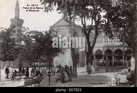 Town Hall, Setif, Algeria Stock Photo - Alamy