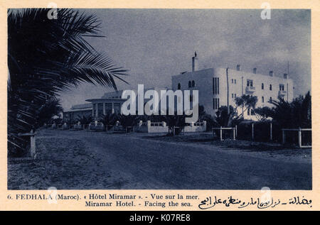 Hotel Miramar, Fedala (Mohammedia), Morocco Stock Photo - Alamy