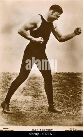 Jack Dempsey, American heavyweight boxer Stock Photo - Alamy