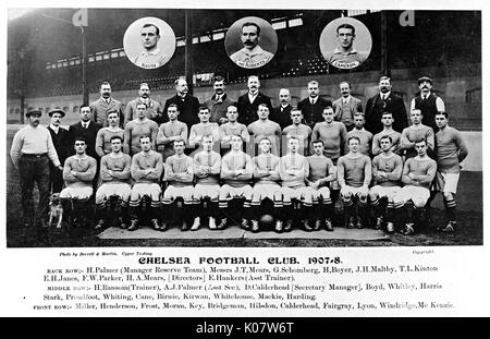 Chelsea Football Club team and management, season of 1905-1906 (names ...