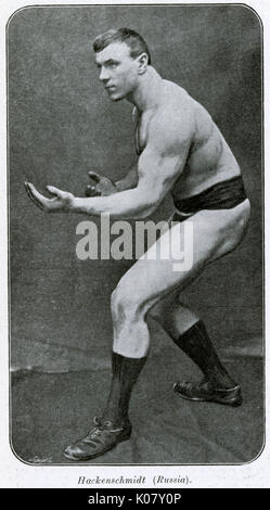 George Hackenschmidt (1877- 1968), Estonian wrestler, known as 'the ...