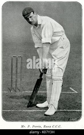 Percy Perrin - Essex cricketer who scored 343 in a match against ...
