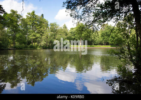 Tilgate Park Lake, Crawley, West Sussex, England, UK Stock Photo - Alamy