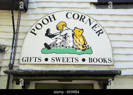 Pooh Corner Sign Stock Photo - Alamy