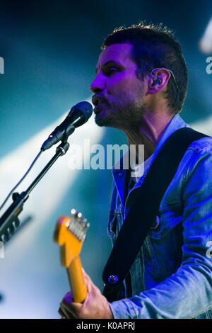 Sam Roberts, lead singer of the Sam Roberts Band performs at the ...