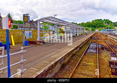 Oban Railway Station, Oban, Argyll & Bute, Scotland Stock Photo - Alamy