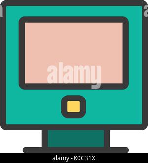 computer icon cartoon Stock Vector Image & Art - Alamy