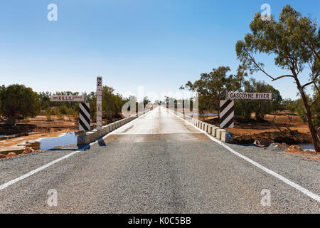 Killili Bridge, Gascoyne River, Gascoyne Junction, Western Australia ...
