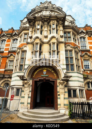 Camberwell college of arts in Peckham Rd - London, England Stock Photo ...