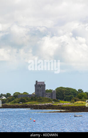 The 16th century tower-house known as Ballinacarriga Castle, between ...