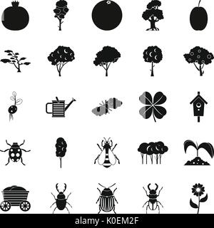 Green fodder icons set, simple style Stock Vector Image & Art - Alamy