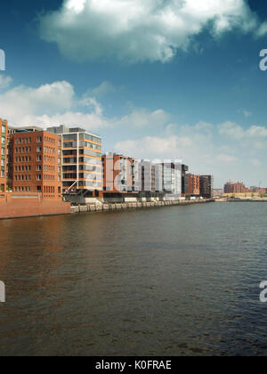 Hamburg Hafenctiy apartment Stock Photo - Alamy