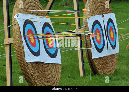 traditional archery targets for bow and arrow shooting competitions ...