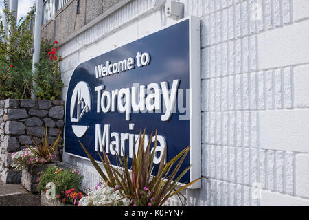Torquay town centre, Devon, UK Stock Photo - Alamy