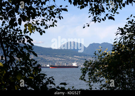 Ships in English Bay in Vancouver, BC Stock Photo - Alamy