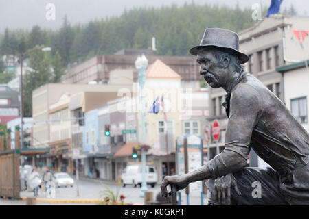 Ketchikan, Alaska, USA - July 21th, 2017: A Viintage poster of Coca ...