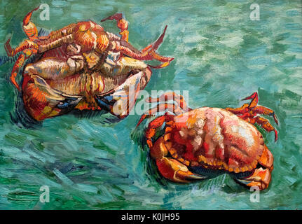 Two Crabs, Vincent van Gogh, 1889 Stock Photo - Alamy