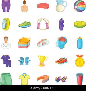 Suitability icons set, cartoon style Stock Vector Image & Art - Alamy