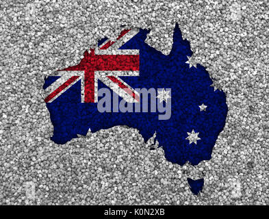 Textured flag of Australia in nice colors Stock Photo - Alamy