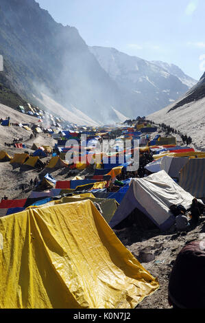 pilgrim, amarnath yatra, Jammu Kashmir, India, Asia Stock Photo - Alamy