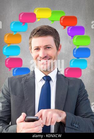 Text sign showing Chat Room. Business showcase area on the Internet or ...
