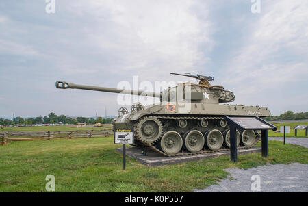 WW2 US Army Hellcat tank of the 66th Infantry Unit Stock Photo - Alamy