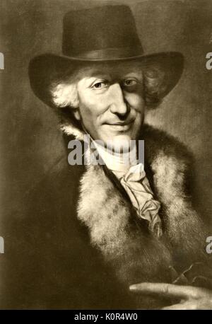 Wilhelm Friedemann Bach, portrait. Eldest son of JS Bach and Maria ...