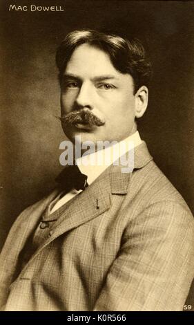 Edward Macdowell - American composer and pianist, 1860-1908 Stock Photo ...
