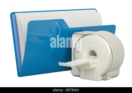 Computer folder icon with 3d scanner, 3D rendering isolated on white background Stock Photo - Alamy