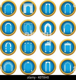 Arch types icons set, simple style Stock Vector Image & Art - Alamy