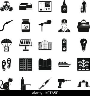 Aftercare icons set, simple style Stock Vector Image & Art - Alamy