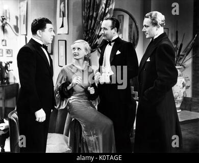 Frank Mchugh, Bette Davis, Monroe Owsley & Gene Raymond Film: Ex-Lady ...