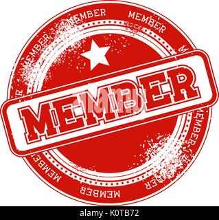 member stamp. sign. seal Stock Vector Image & Art - Alamy