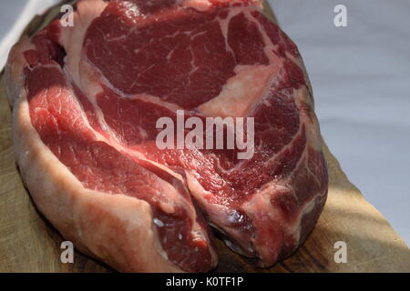 Raw beef carvery Stock Photo - Alamy