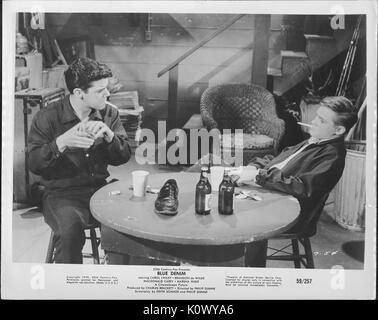 A movie still scene from 'Blue Denim' (1959 20th Century Fox film ...
