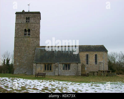 All Saints, Appleton-le-Street from South Stock Photo - Alamy