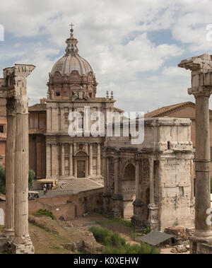 rome, forum romanum, romes, roman forums Stock Photo - Alamy