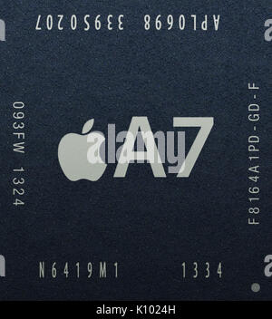Apple A7 chip Stock Photo - Alamy