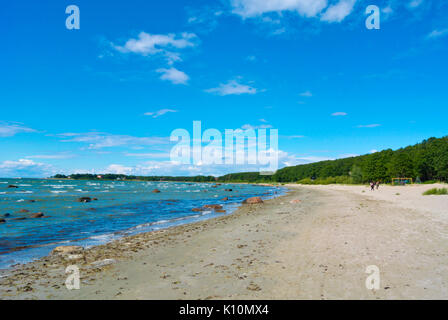 Haabneeme Rand, Haabneeme beach, Viimsi, near Tallinn, Estonia Stock ...