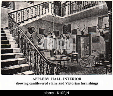 The interior of Appleby Hall, a historic building known for its ...
