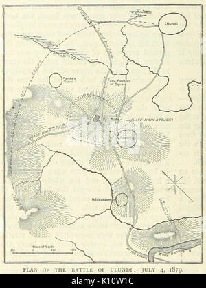 Battle of Ulundi map Stock Photo - Alamy