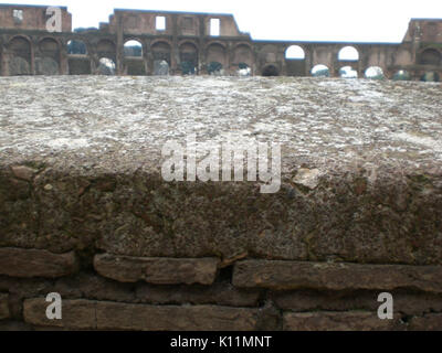 Ancient concrete still intact in Colosseum Stock Photo - Alamy