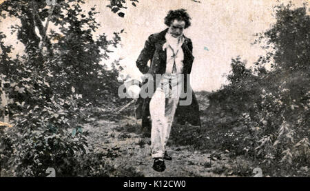 Beethoven walk in the nature Stock Photo - Alamy