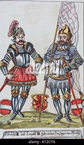 Albert III and Leopold III Stock Photo - Alamy