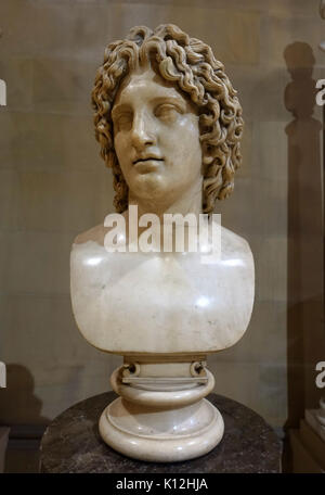 Alexander the Great, copy after Leochares, Greek, 4th century BC ...