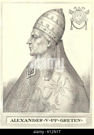 ANTI-POPE ALEXANDER V Stock Photo - Alamy