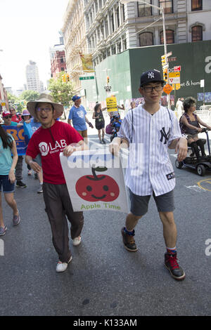 The now annual Disability Pride Parade in New york City gives voice ...