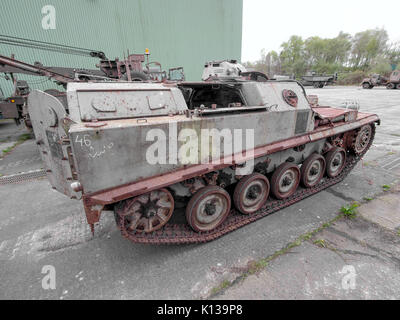 The AMX-13 VCI at the Gunfire Museum in Brasschaat showcases a ...